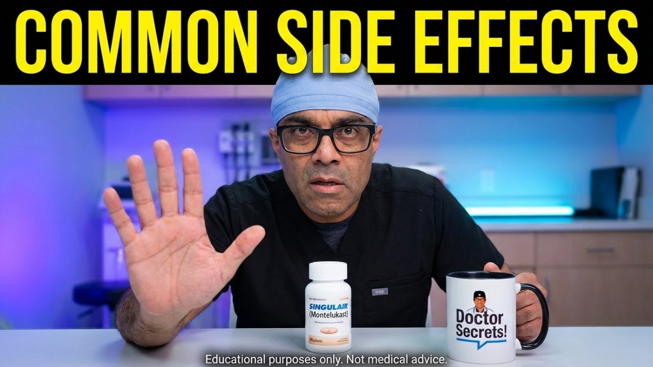 10 Most Common Side Effects of Singulair | Montelukast