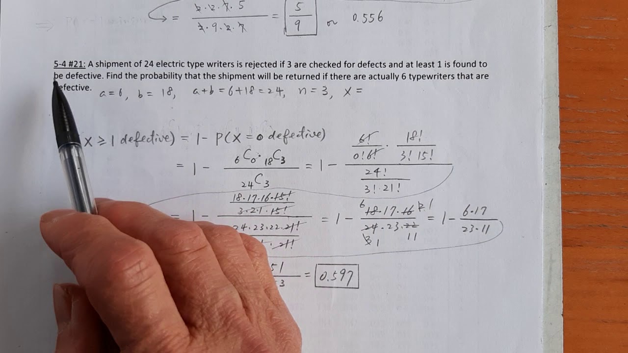 Statistics - Chapter 5 Notes (Part 3) - Probability