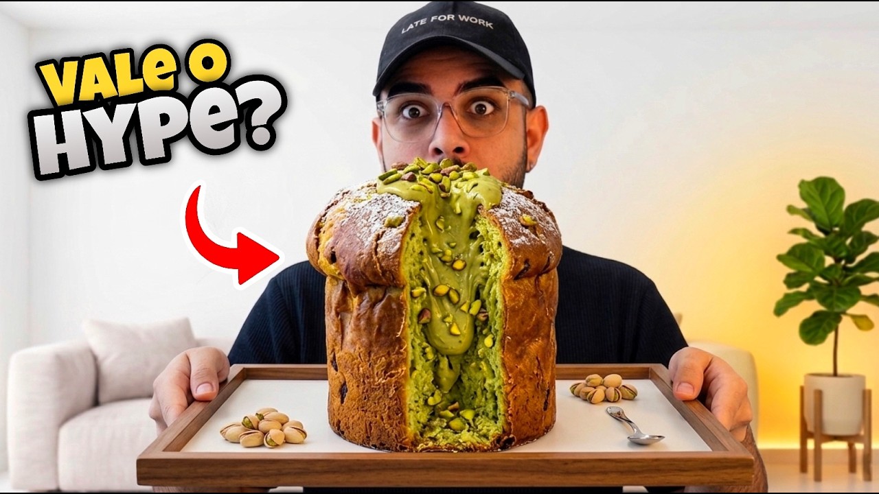 I tried the NEW Pistachio Mille-Feuille Panettone from Cacau Show 2025 – Is it really worth the h...