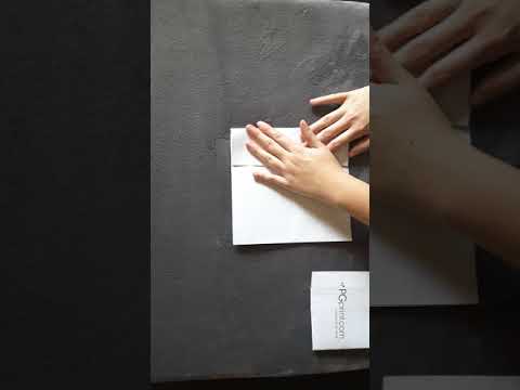 How To Roll Fold Paper & Brochures
