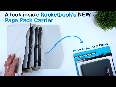 Rocketbook Page Pack Carrier: First Impressions