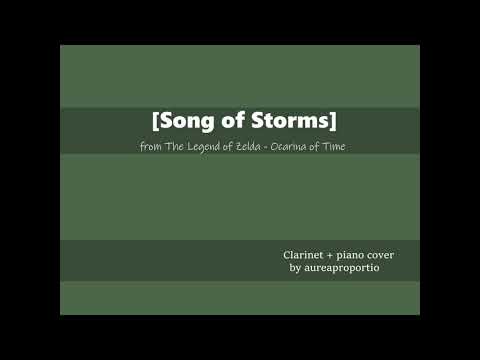 "Song of Storms" // TLoZ: Ocarina of Time // Clarinet and Piano Cover