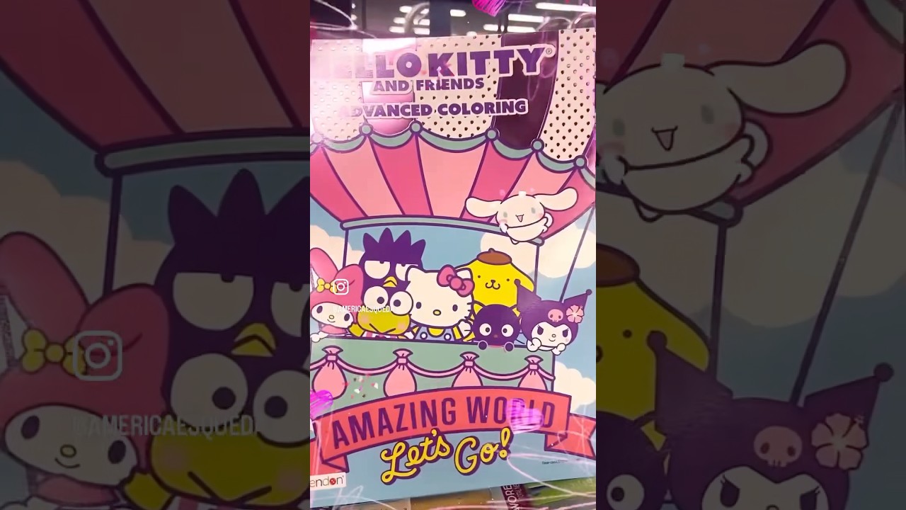 Hello Kitty and Friends ‘Advanced Coloring Book’