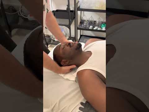 Relieve pain and tension in the neck! Back chiropractic!