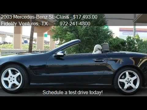 2003 Mercedes-Benz SL-Class SL500 2dr Convertible for sale i
