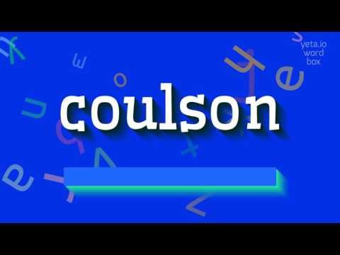 How to say "coulson"! (High Quality Voices)