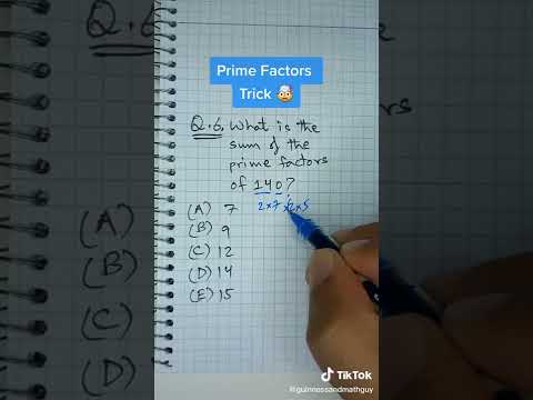 Prime Factors Trick