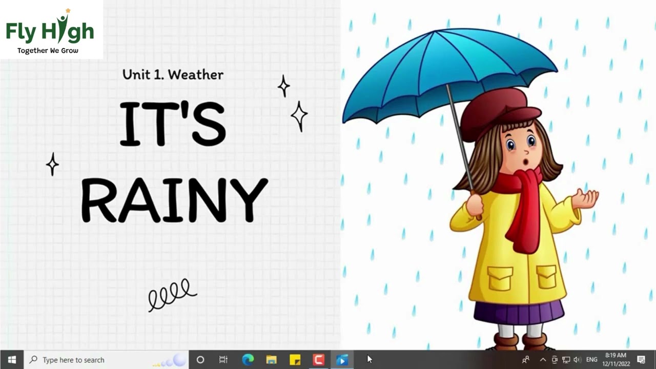 Unit 1: Weather / Tiny talk 1B