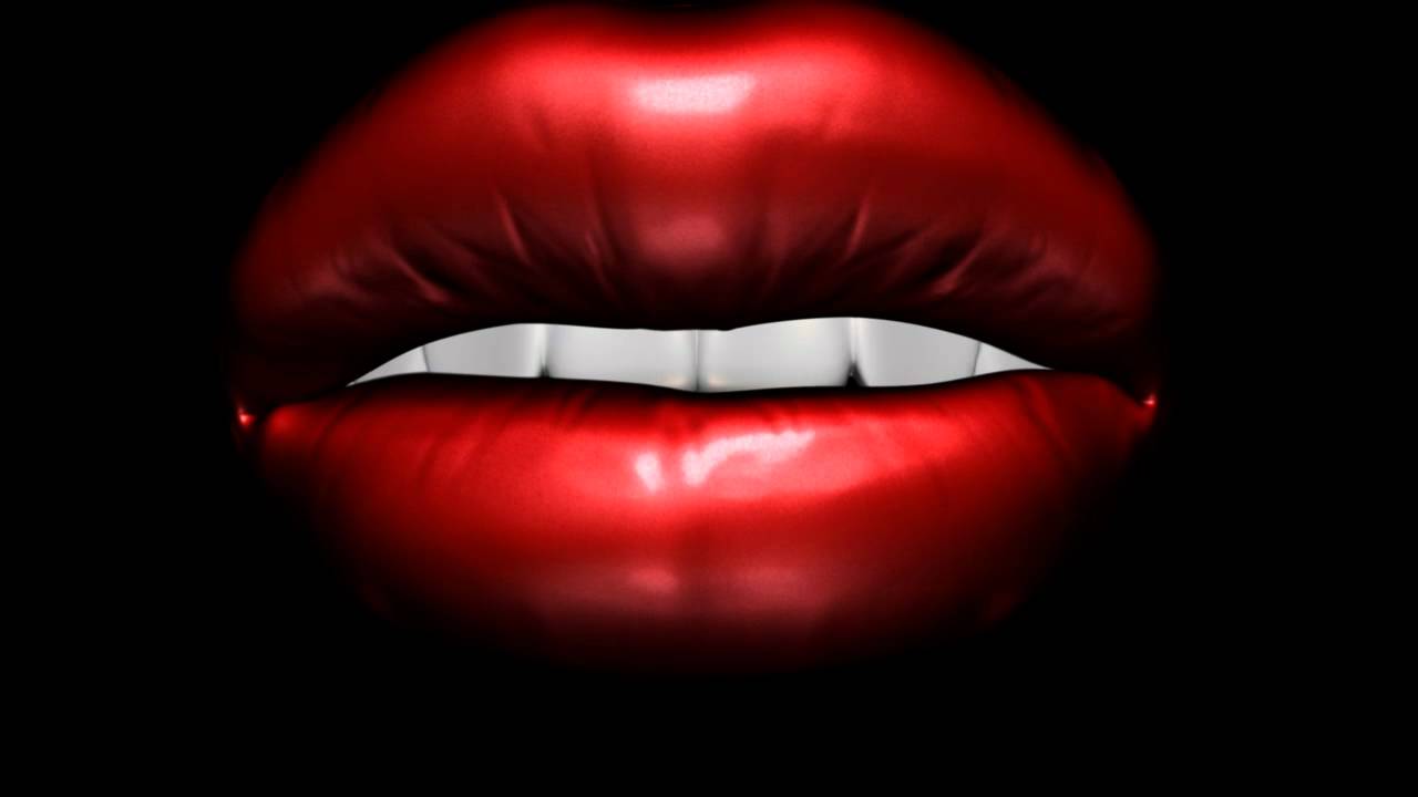 Slow Lick to Bite Lips Animation