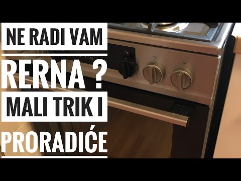 Ne radi rerna sporet gorenje