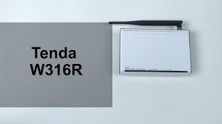 Tenda W316R купити в інтернет-магазині: ціни на бездротовий ...
