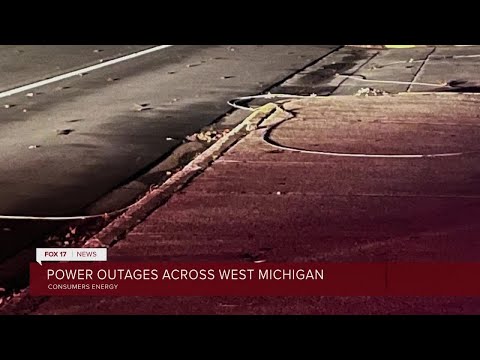 Consumers Energy provides updates on power outages from strong winds