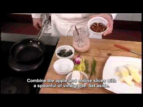 endive salad apples dressing