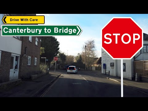 Driving Canterbury to Bridge