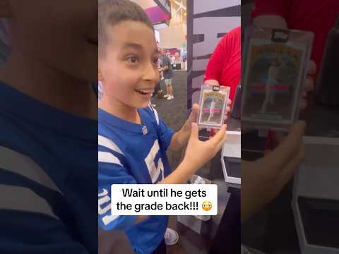 He found the BEST CARD in the ENTIRE PRODUCT! 🥹❤️🤯
