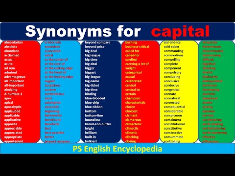 95 synonyms for capital|another synonyms for capital| synonyms|what is the meaning of capital|ielts