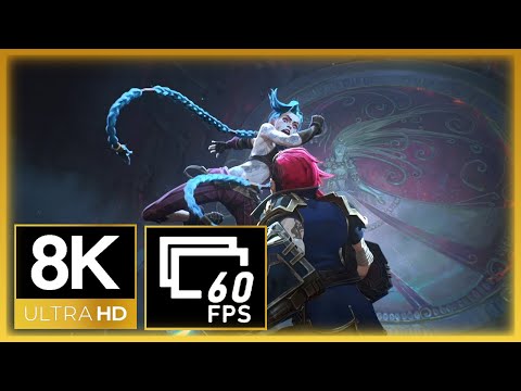 Arcane: Season 2 | Jinx Vs Vi | Fight Scene (8K 60FPS) (Remastered)