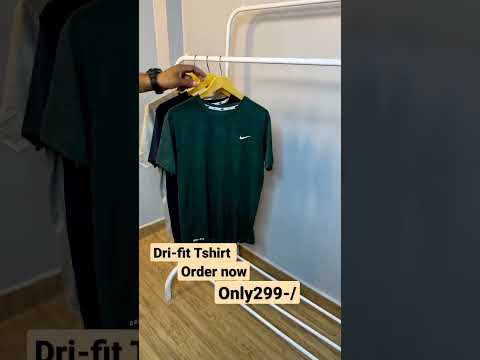 Dri-fit Tshirt Nike for men 🔥 order through WhatsApp #nike #gym #tshirt #trending #shorts