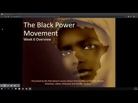 Black Nationalism and the Black Power Movement