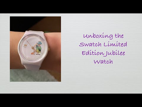 Unboxing the Swatch Limited Edition Jubilee Queen Watch