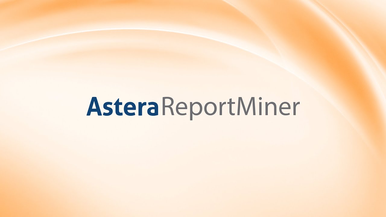 Astera ReportMiner – Feature Demonstration (Data Extraction Tool)