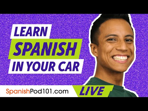 How to Learn Spanish in Your Car?