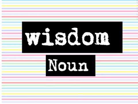 "wise" definition