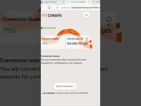 DAWN Airdrop: How to Open in a Separate Tab