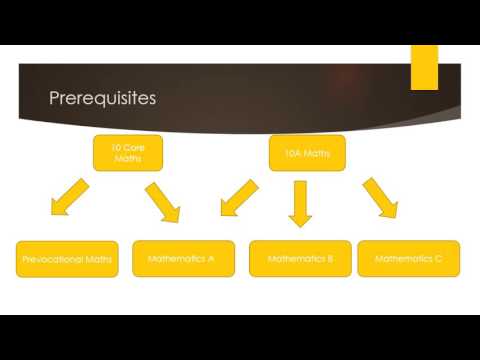 Mathematics - Senior Subjects