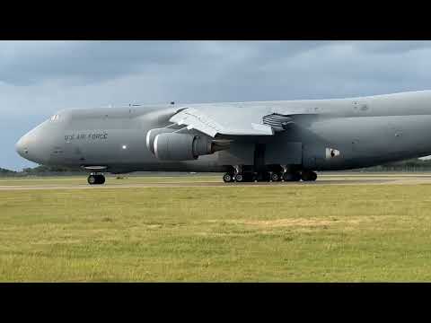 C-5M Super Galaxy at RAF Mildenhall..