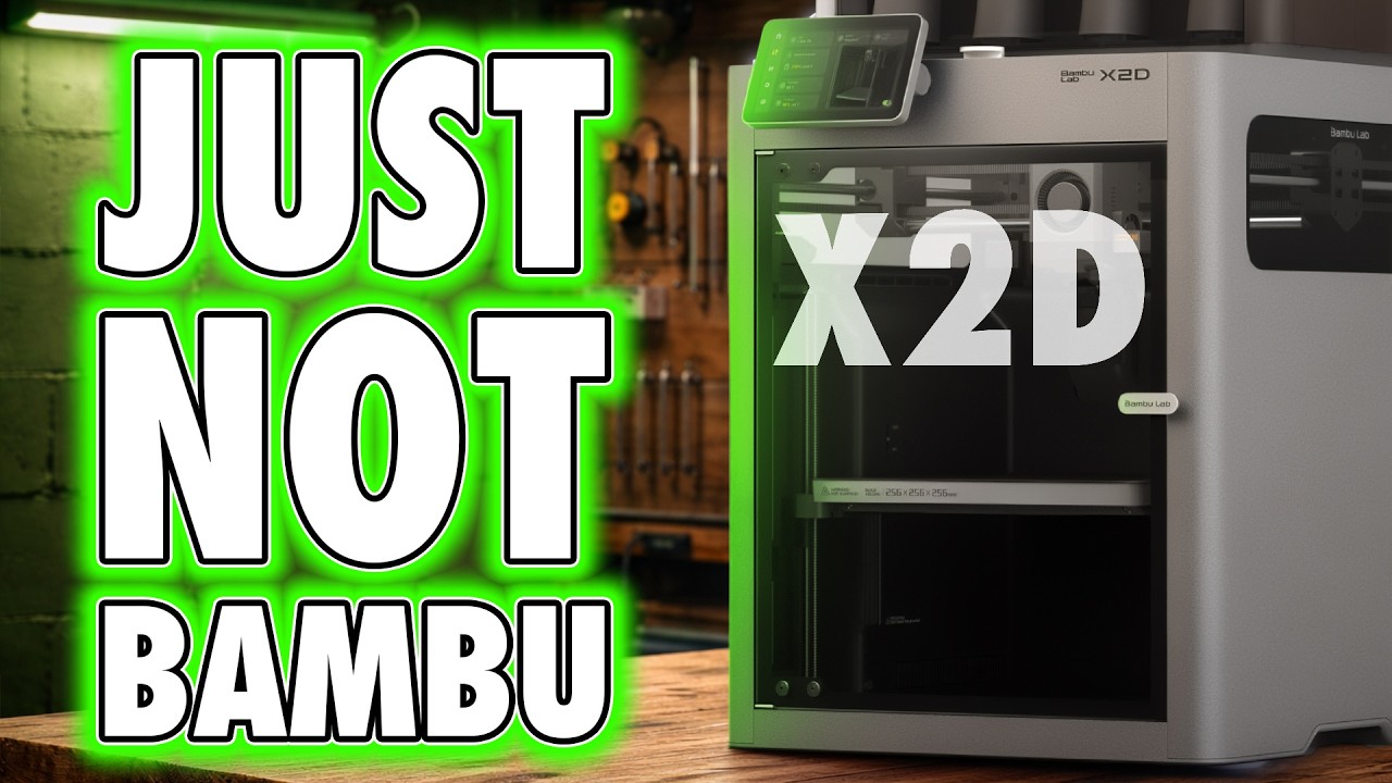 Who Actually Wants This? Bambu X2D Review - For Normal Everyday Printer Users