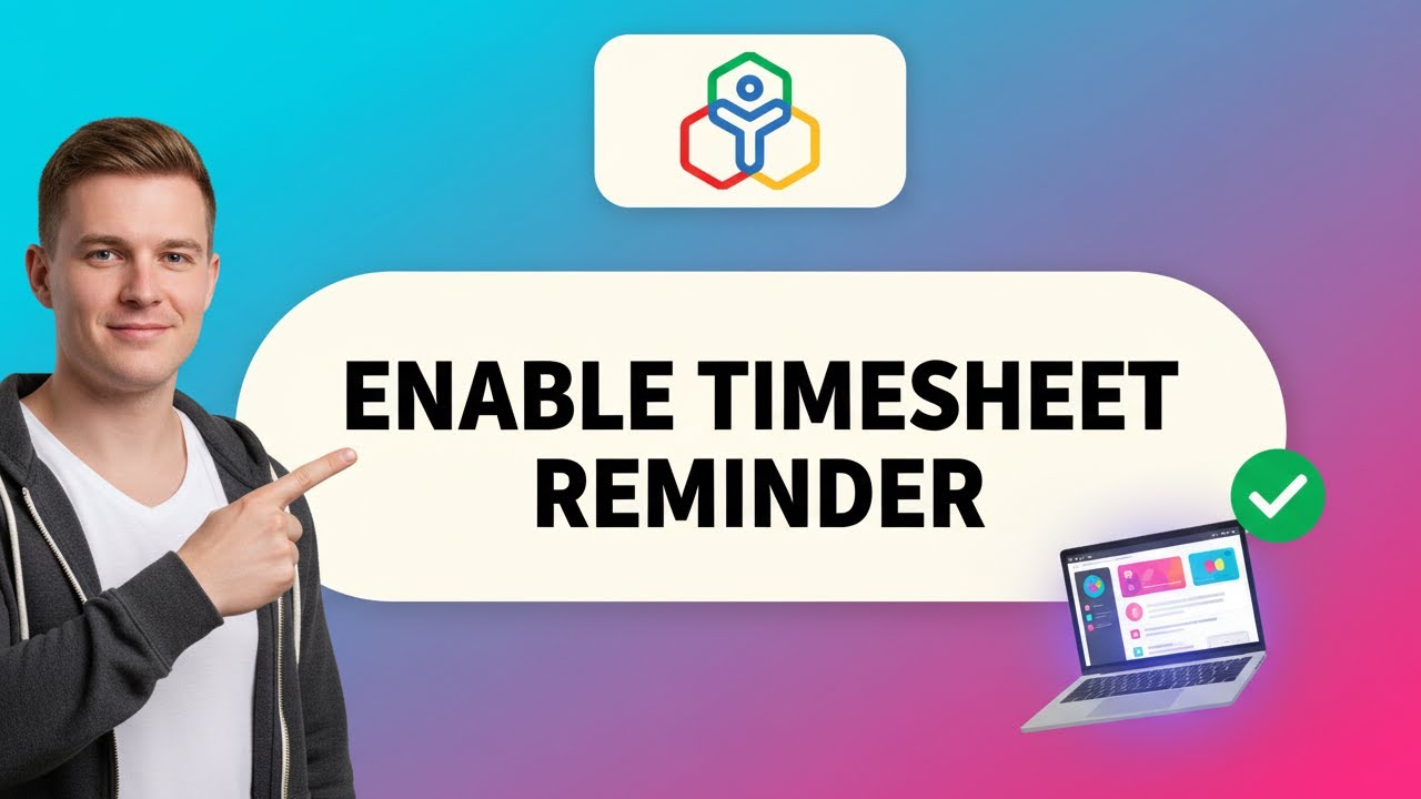 How to ENABLE TIMESHEET REMINDER in Zoho People (Step by Step)