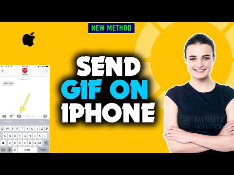 how to send gif on iPhone 2024 [ EASY WAYS ]