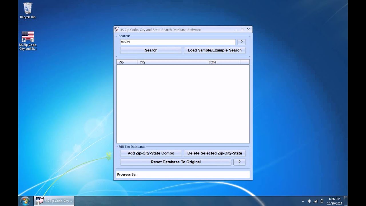 How To Use US Zip Code, City and State Search Database Software