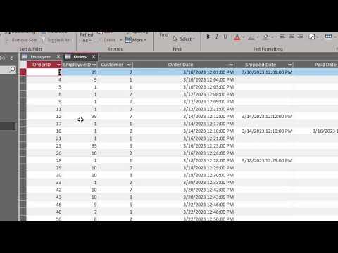 Microsoft Access: Can't create this relationship and enforce referential integrity