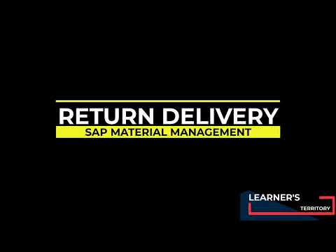How to create Return Delivery in SAP MM? | Return Delivery | SAP MM Course