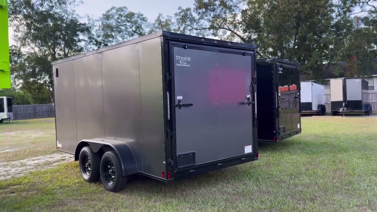 7x14TA Charcoal Blackout By Titanium Cargo