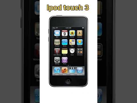 IPOD TOUCH EVOLUTION