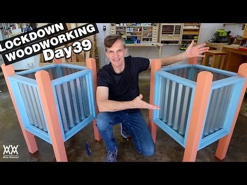 I finished the planter boxes | LOCKDOWN DAY 39