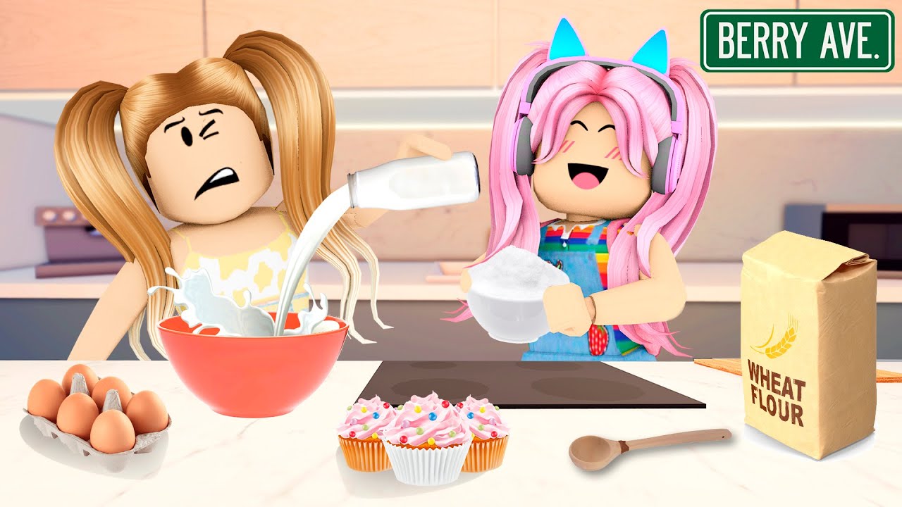 COZINHANDO RECEITINHAS NO BERRY AVENUE! ROBLOX