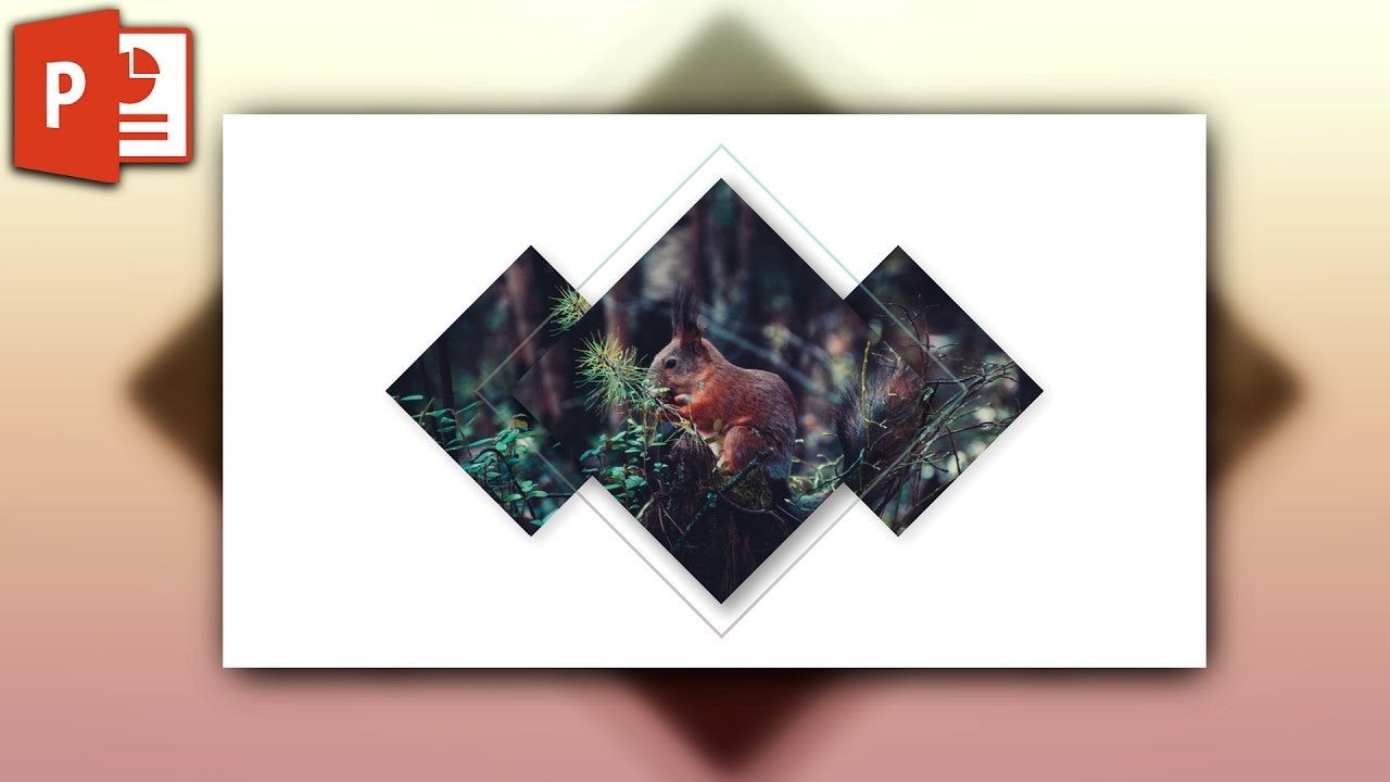 Cover slide powerpoint presentation example - Triangle Title Slide ✔