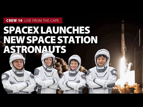 Watch live: SpaceX Falcon 9 rocket launches NASA's Crew-10 mission to the space station