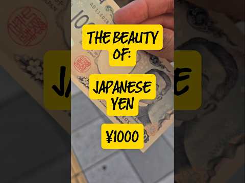 BANKNOTES: JAPANESE YEN, ¥1000 #shorts #japan #banknotes #numismatics