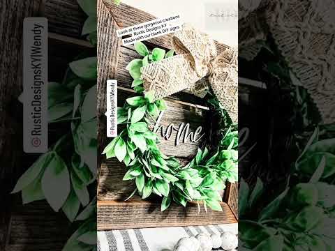 These blank wood signs are perfect for any rustic sign project, crafting, distressed wood creates a