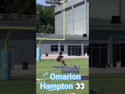 RB Omarion Hampton Crushing Footwork Drills with the Los Angeles Chargers! BOLT BROS #nfl #football
