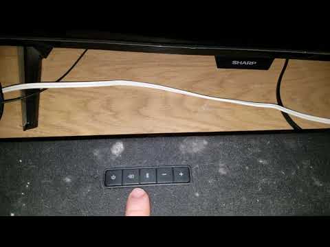 Vizio Soundbar Scrolling Lights Fix