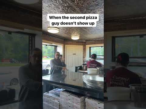 When the second Pizza Guy doesn’t show up#Pizza #Restaurants #Comedy #nyc #pizzeria