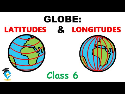GLOBE: LATITUDES AND LONGITUDES | Class 6 Geography NCERT Chapter 2 | THE EARTH OUR HABITAT