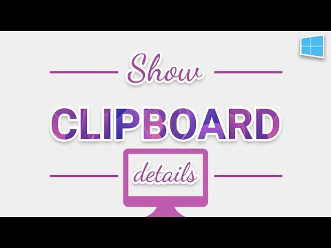 View windows clipboard history using shortcut key