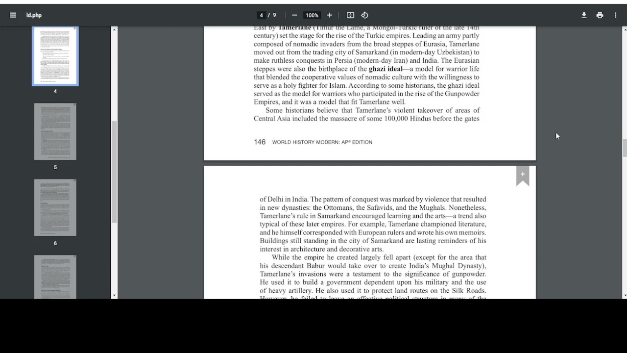 AP World History Modern: AMSCO - 3.1 Read Aloud